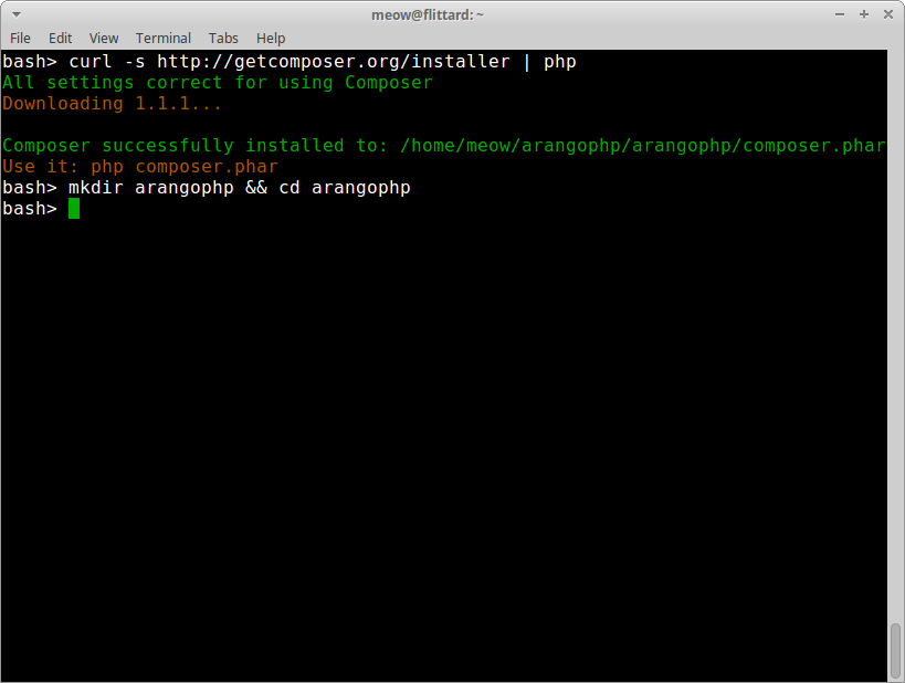 Arangodb Tutorial Php In 10 Minutes Arangodb