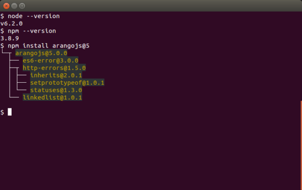 Node.js Tutorial: Getting Started with ArangoDB Node.js Tutorial: Getting Started with ArangoDB